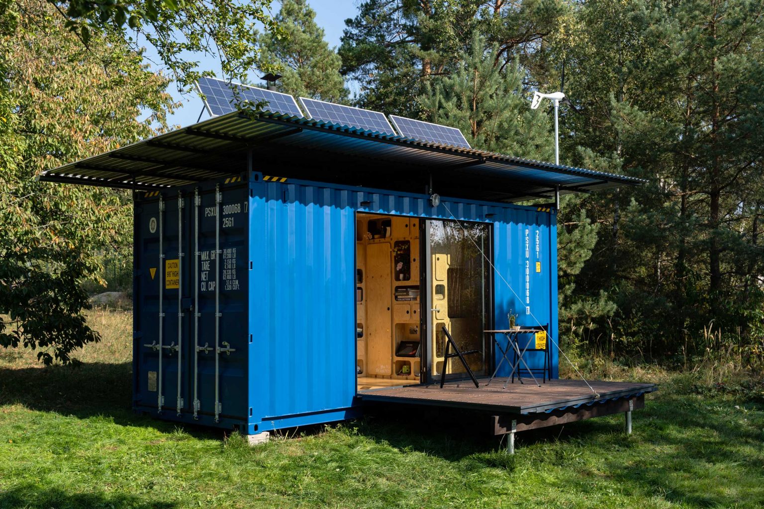 Off Grid HC Container House Plans