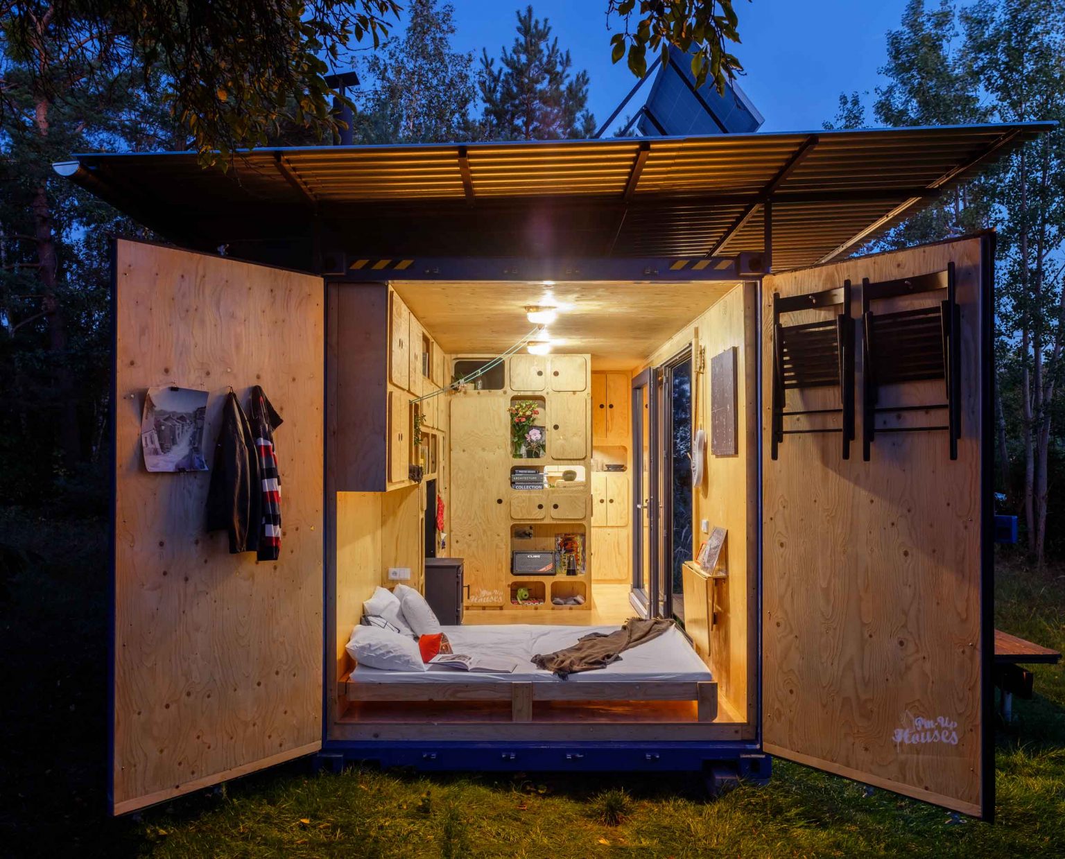Off Grid HC Container House Plans