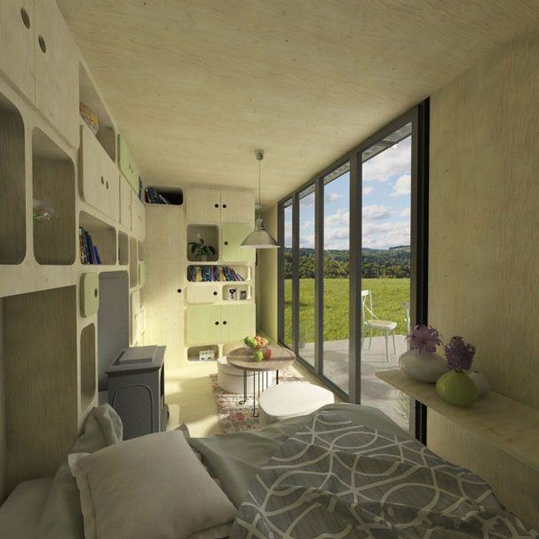 Shipping Container Cabin Plans