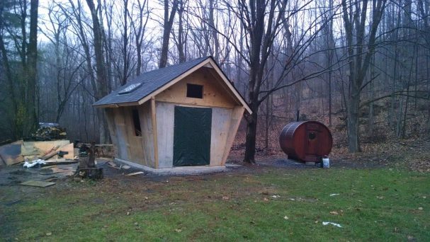 Pentagon Cabin Plans