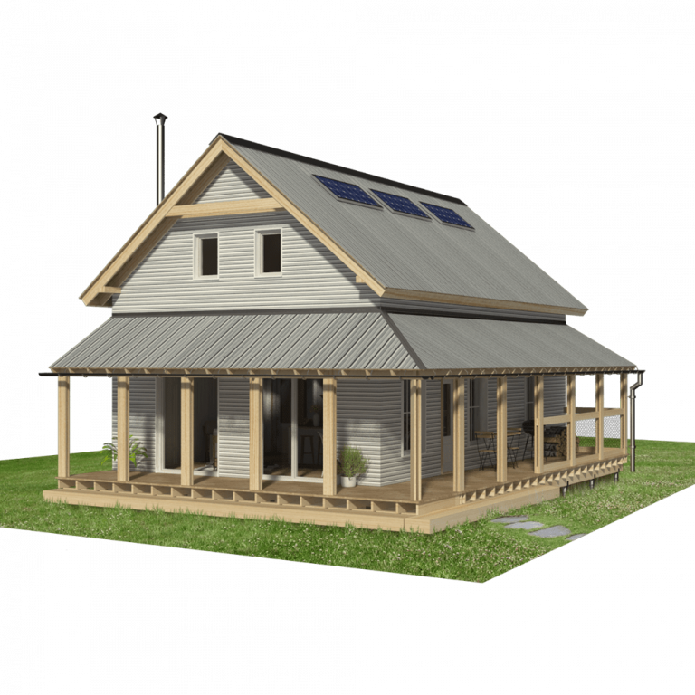 Small Cottage Plans with Porch