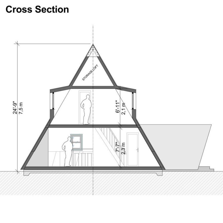 A-Frame House Plans - Pin-Up Houses
