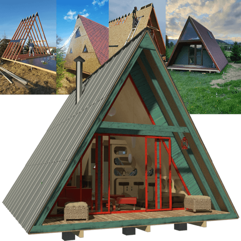 A Frame Tiny House Plans