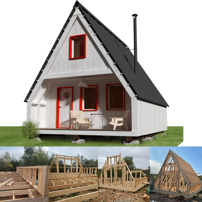 100+ Small Cabin House Floor Plans & Blueprints - Pinuphouses.com