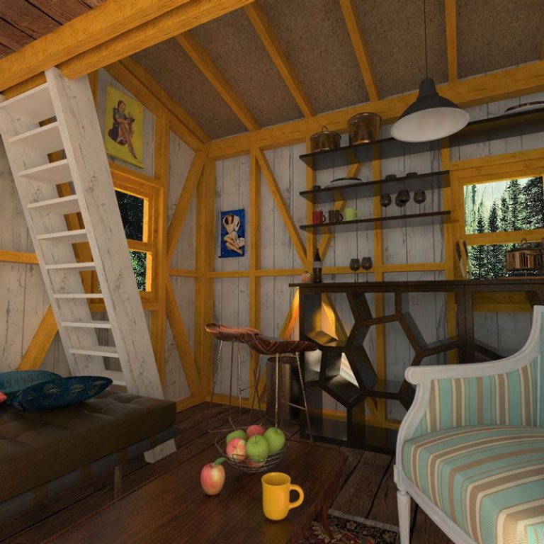 Elevated Cabin Plans