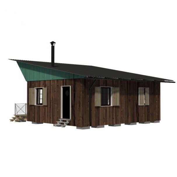Forest Cabin Plans- Small House Plans / Cottage Plans