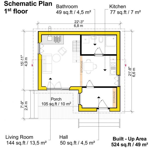 Eco-Cabin Plans