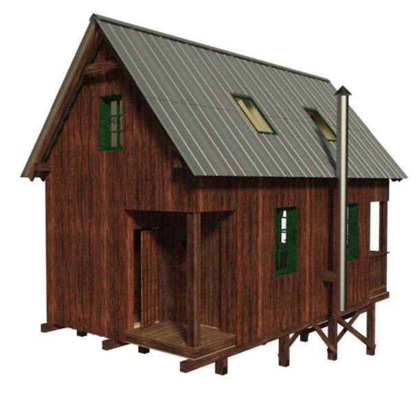 Small House Plans with Gable Roof