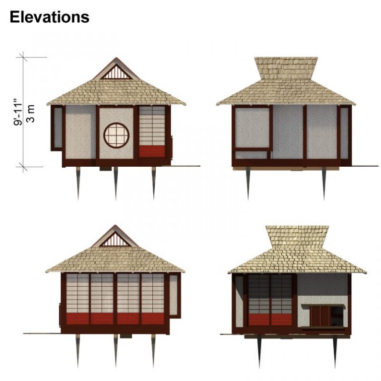 Japanese Tea House Plans