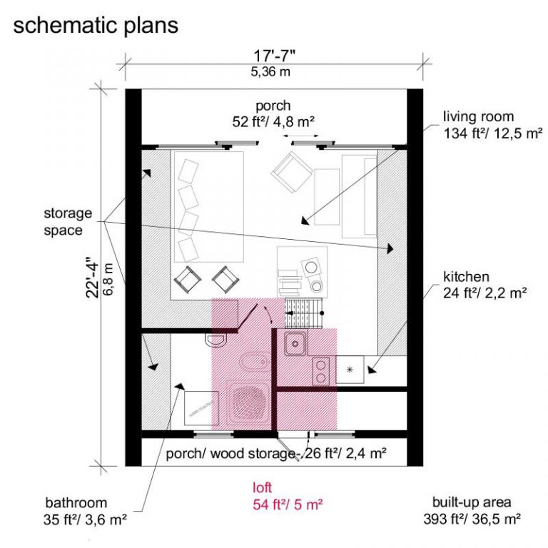 A Frame Tiny House Plans