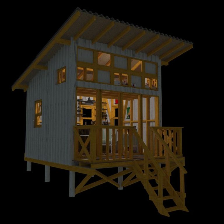 Elevated Cabin Plans