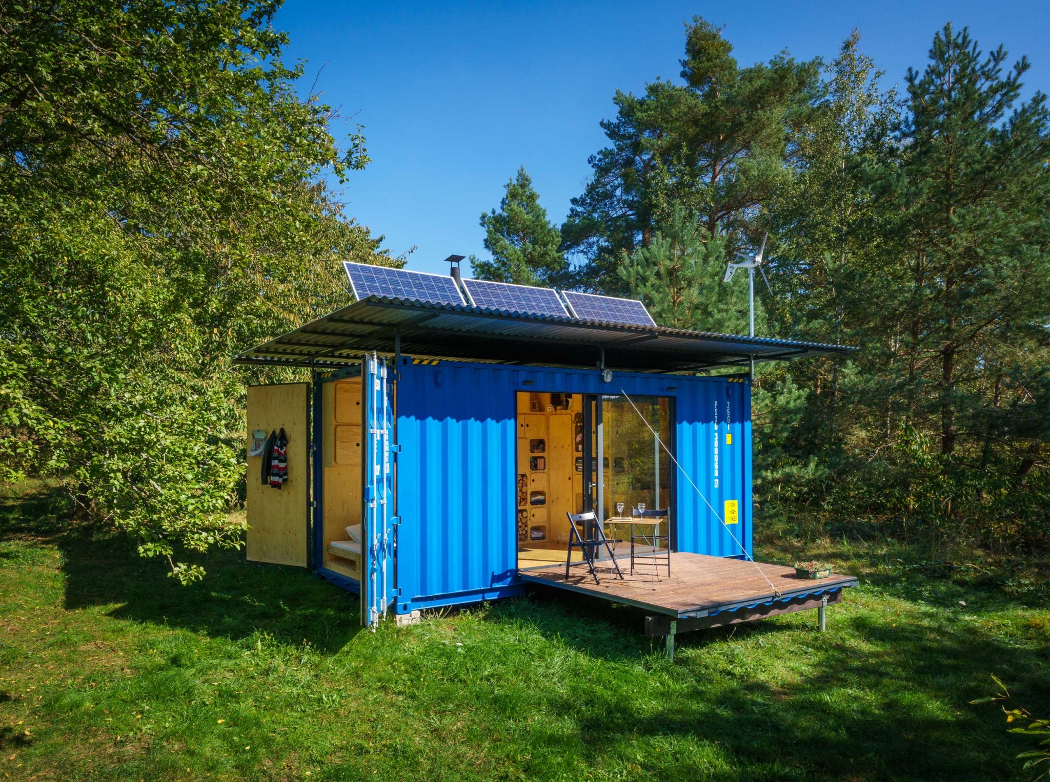 Off Grid HC Container House Plans