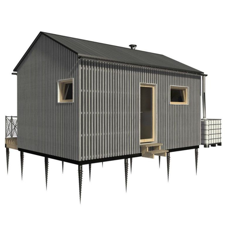 One Room Cottage Plans