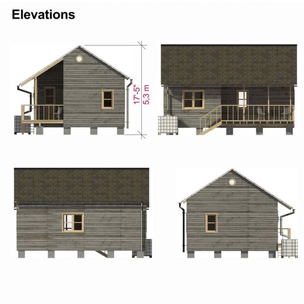 One Story Small House Plans