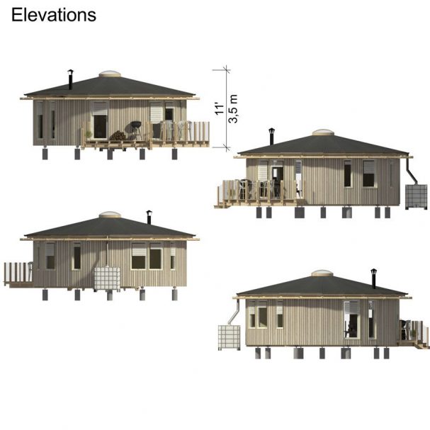 Round House Building Plans