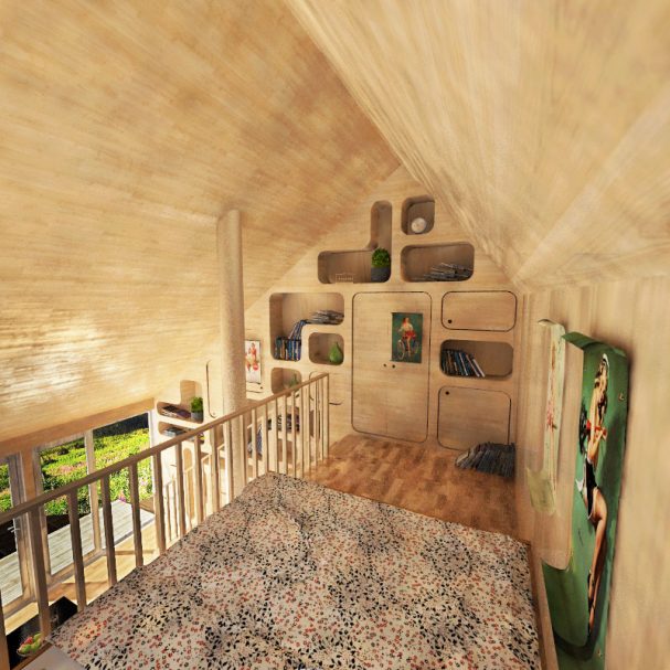 Small Saltbox House Plans