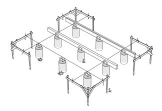 How to Set Out Small House Foundation | Foundation Construction | Types ...