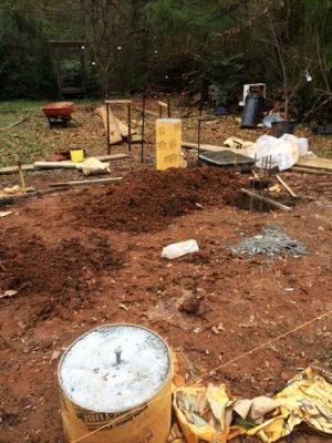 How to Set Out Small House Foundation | Foundation Construction | Types ...