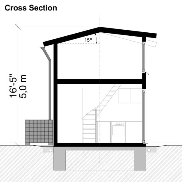 Small Cabin Plans with Loft Bedroom