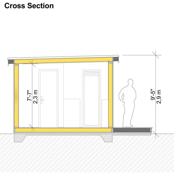 Small Modern Cabin Plans - Pin-Up Houses