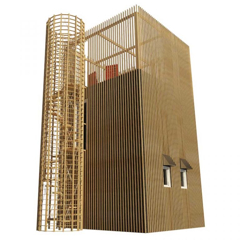 Small Tower House Plans