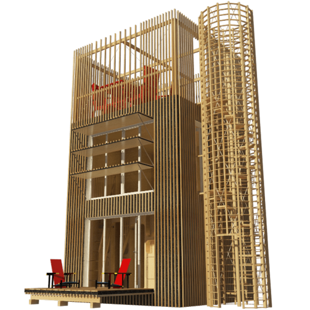 Small Tower House Plans