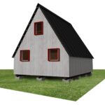A-Frame Weekender Cabin Plans
