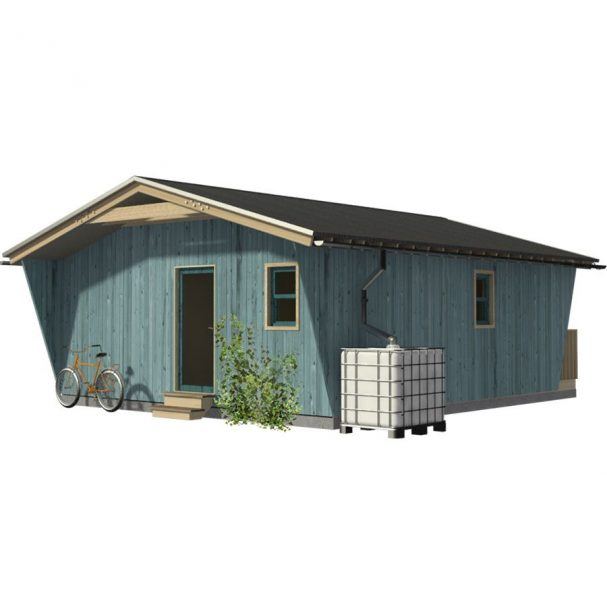 Square Cabin Plans - Pin-Up Houses