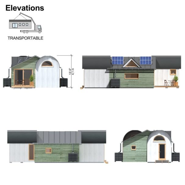 Transportable / Portable House Plans