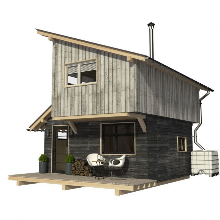 Two Storey Cabin Plans