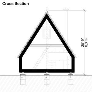 A-Frame Weekender Cabin Plans
